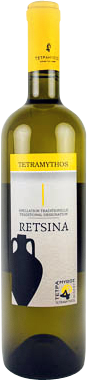 Retsina 2017 – Tetramythos Winery - Botilia.gr