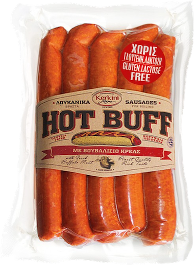 Hot Buff Sausages 300g - Botilia.gr