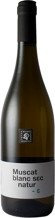 Muscat Blanc Sec Nature 2017 - Tetramythos Winery - Botilia.gr